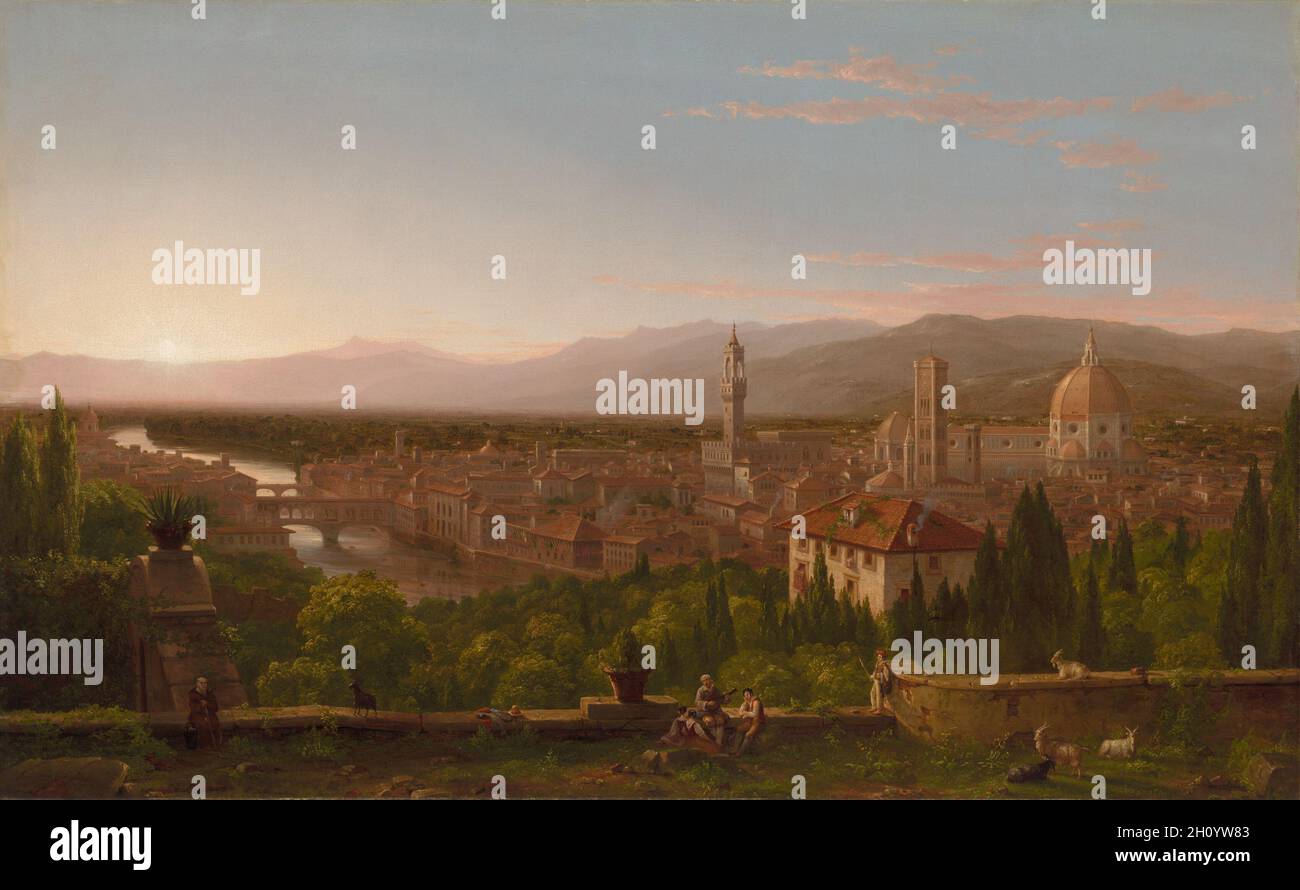 1801 sunset painting hi-res stock photography and images - Alamy