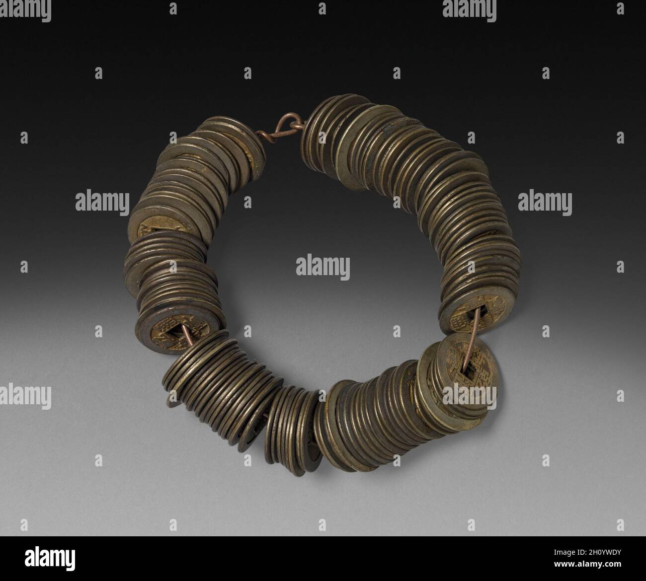 Coins, 1800s. China, Qing dynasty (1644-1911). Copper Stock Photo - Alamy