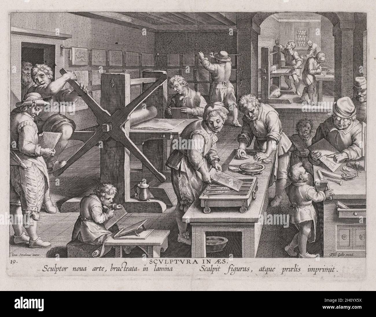 Nova Reperta (New Inventions of Modern Times): Sculptura in Aes, The ...