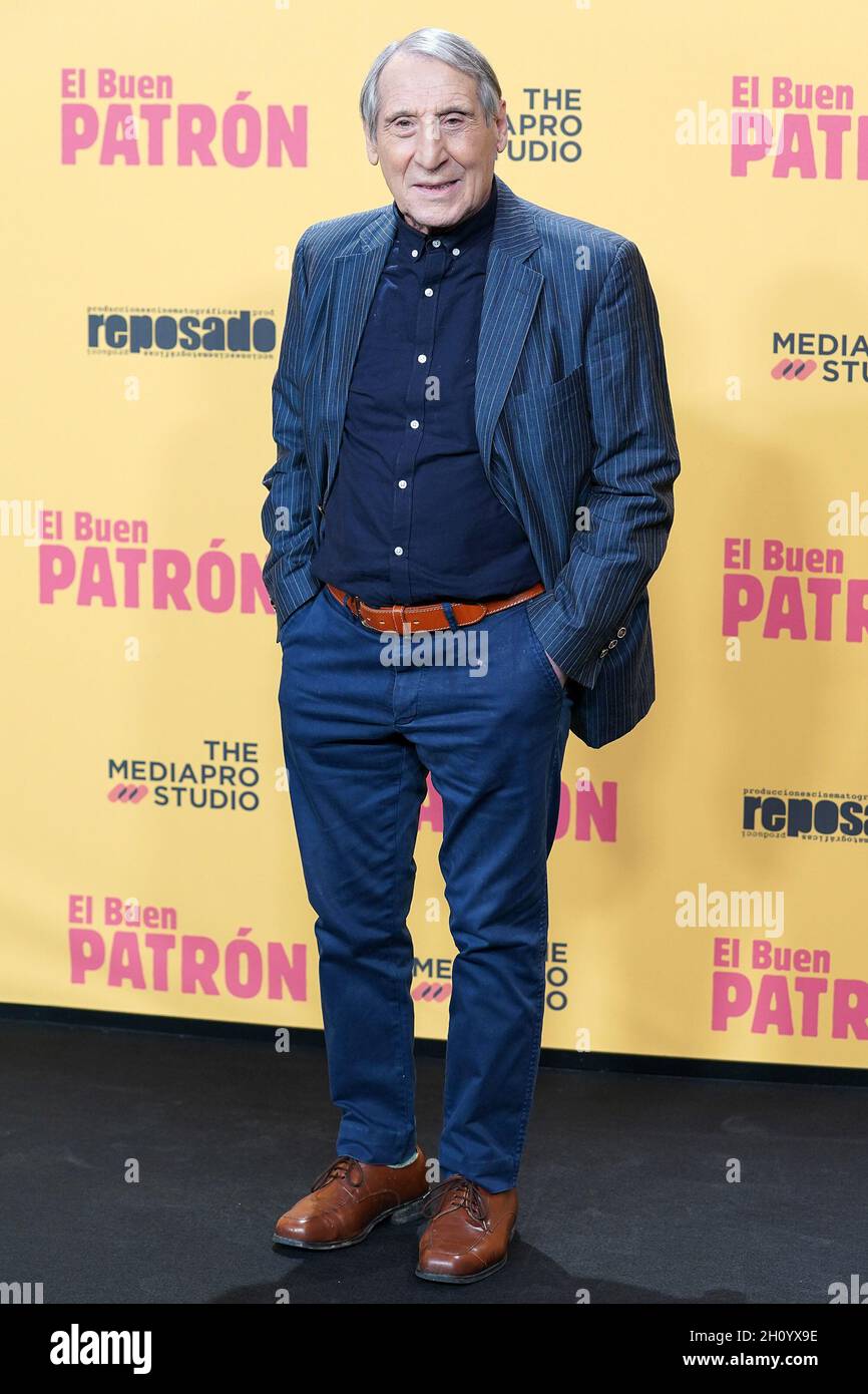 Spanish actor Celso Bugallo attends the photocall for the 'El Buen ...