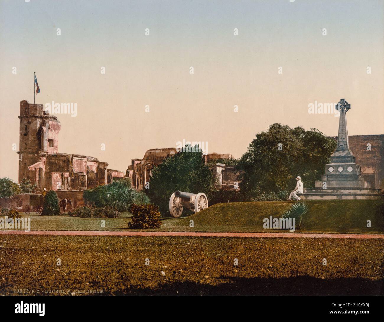 Lucknow. Residence, 1890. Photoglob Co. (Zurich, active c. 1890-1910 ...