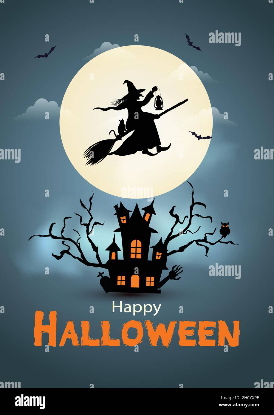 Gost House Stock Vector Images Alamy