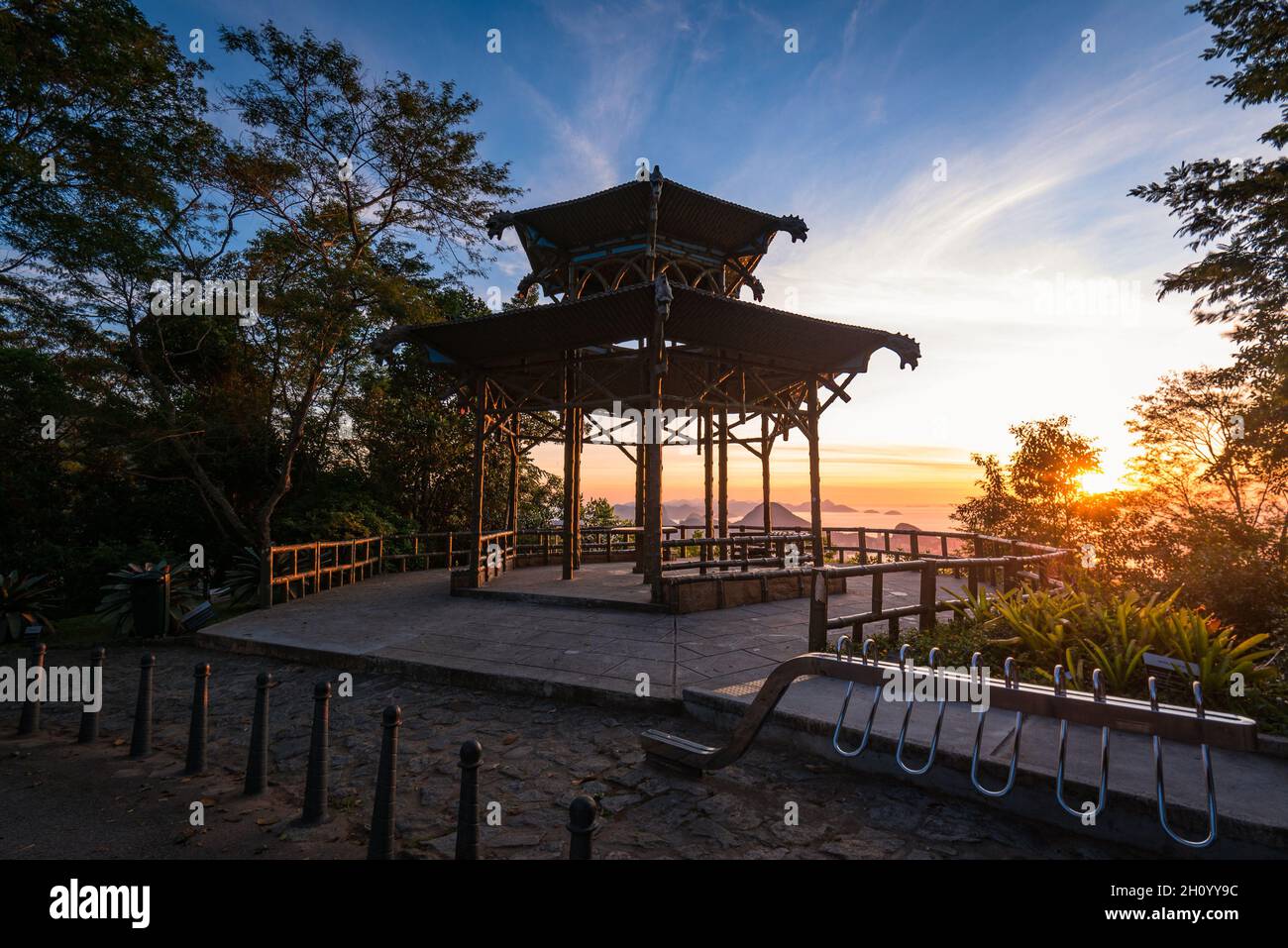 Famous Viewpoint of Rio de Janeiro, Chinese View (Vista Chinesa), by ...