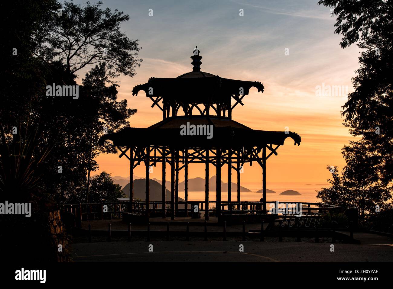 Famous Viewpoint of Rio de Janeiro, Chinese View (Vista Chinesa), by ...