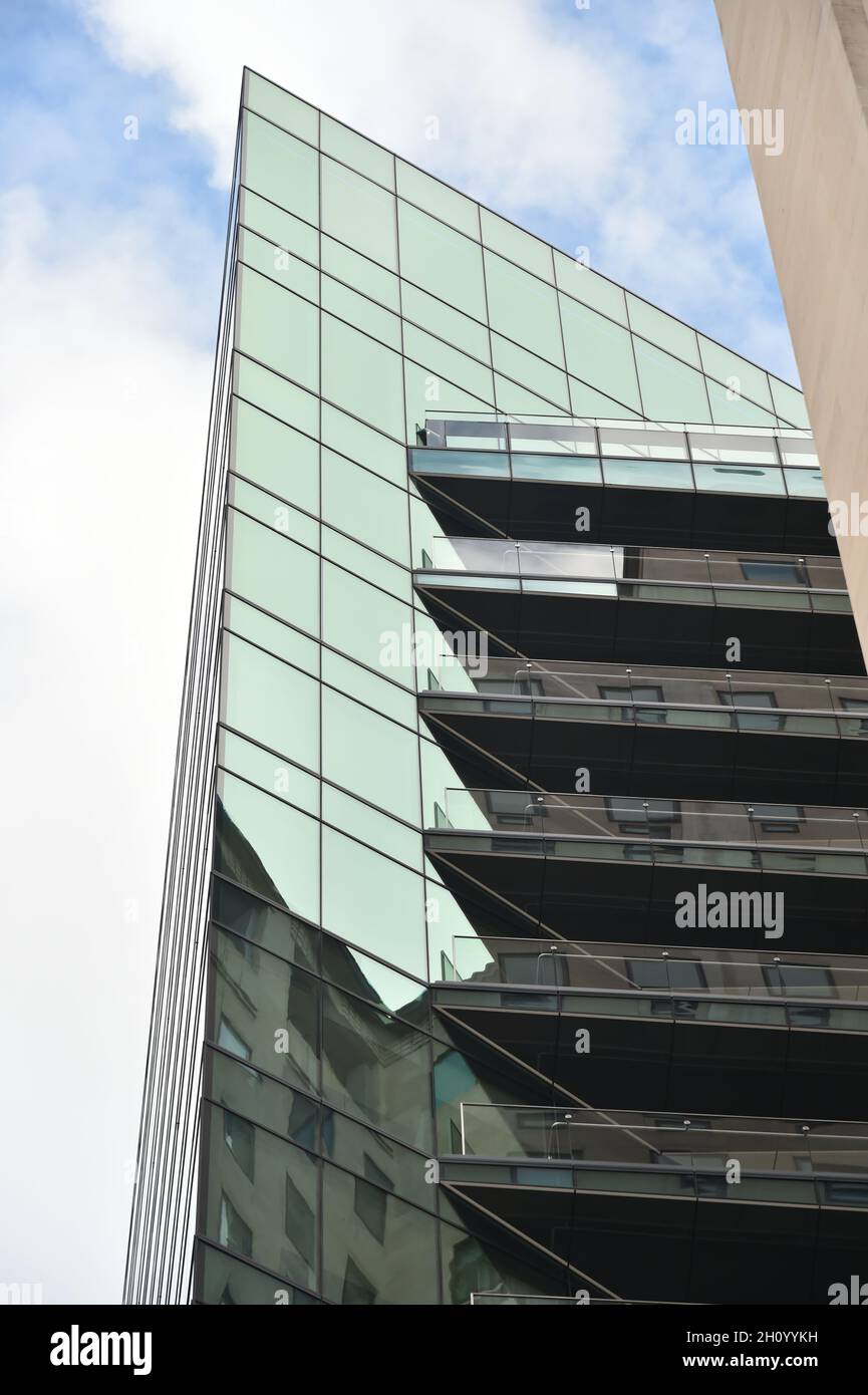 High Rise residential apartment block in waterloo london Stock Photo ...