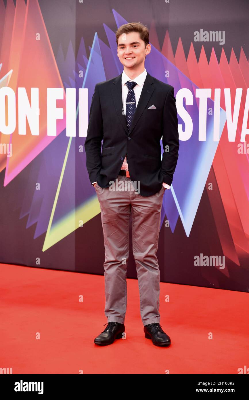 Henry Bird, BFI London Film Festival, Patron's Gala, "Mothering Sunday ...