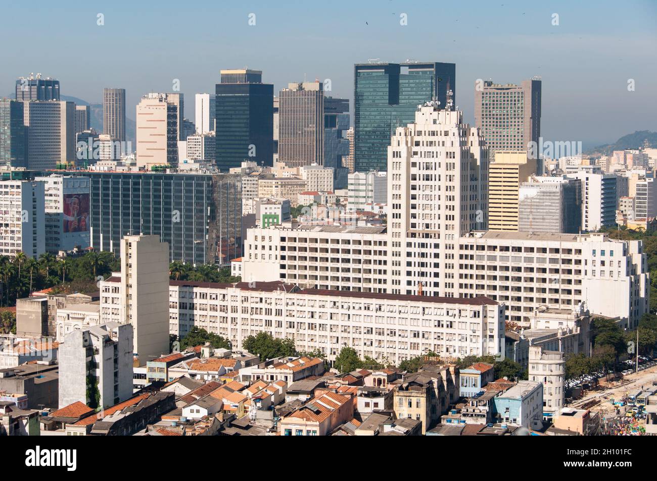 Rio de Janeiro city center and downtown skyline Stock Photo - Alamy