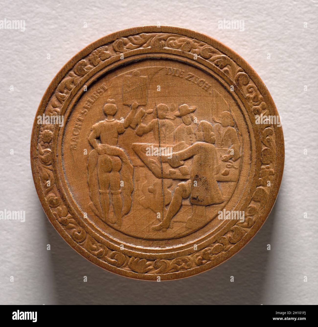 Gaming Piece (reverse), c.1700. Martin Brunner (German, 1659-1725 ...