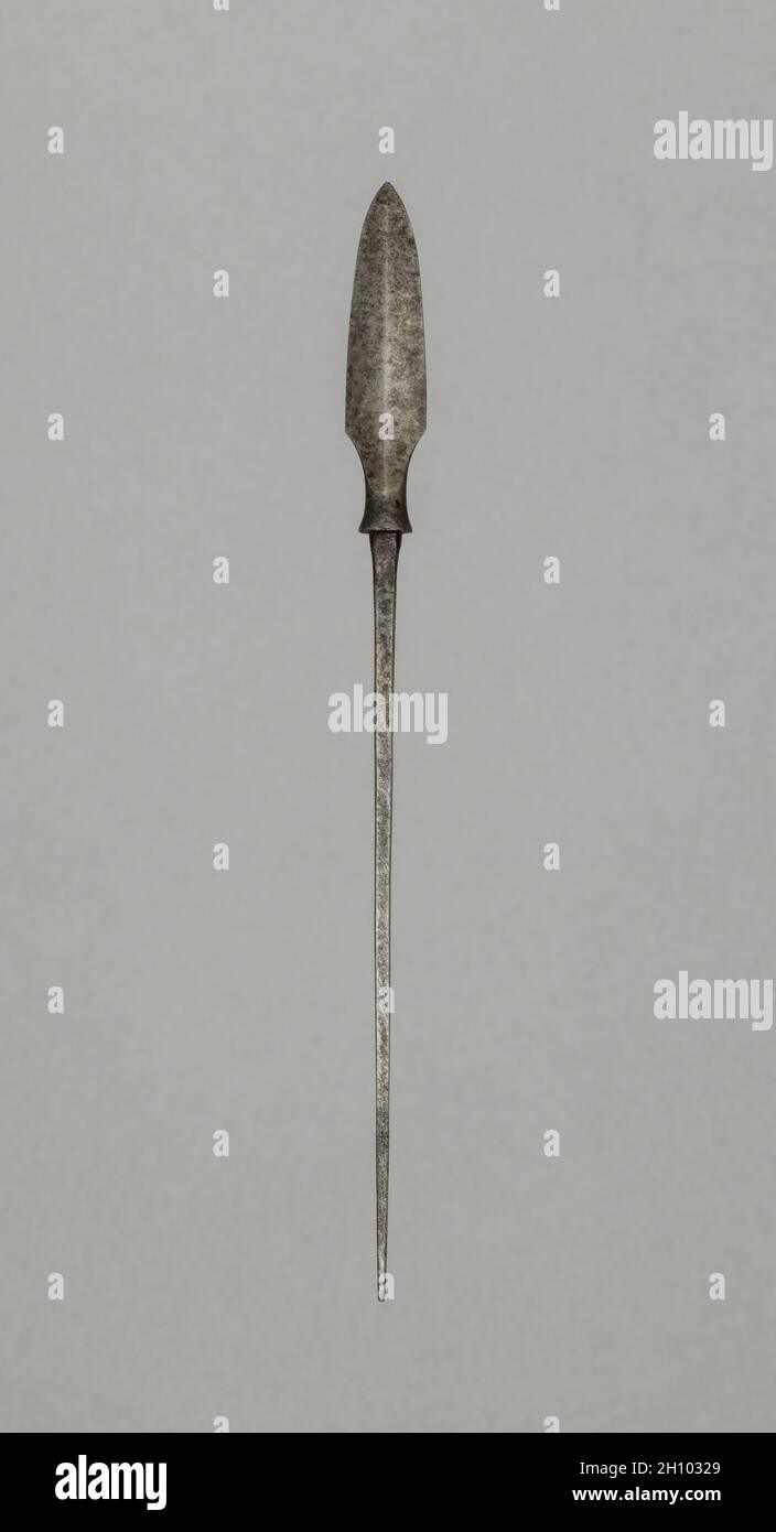 Arrow Point, 1700s. Japan, Edo period (1615-1868). Steel; overall: 18.5 ...