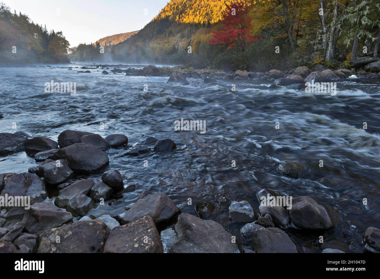 Canada, Quebec, river J. Cartier Stock Photo - Alamy