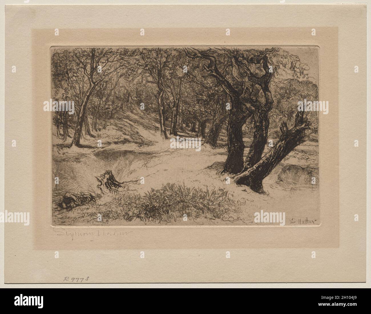 Three Sisters, 1868 and later. Francis Seymour Haden (British, 1818 ...