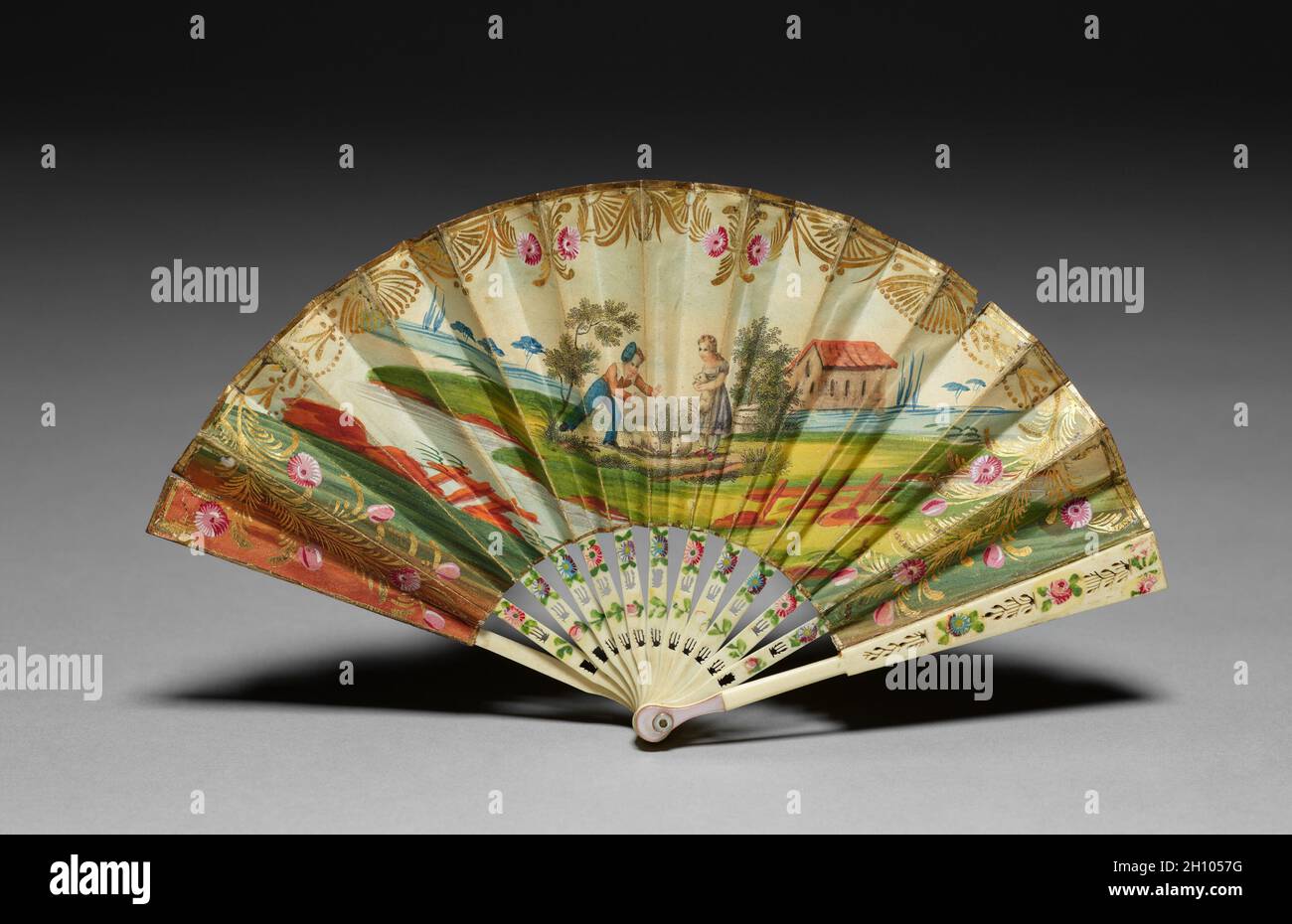 Child's Fan, late 1700s or early 1800s. France, late 18th or early 19th ...