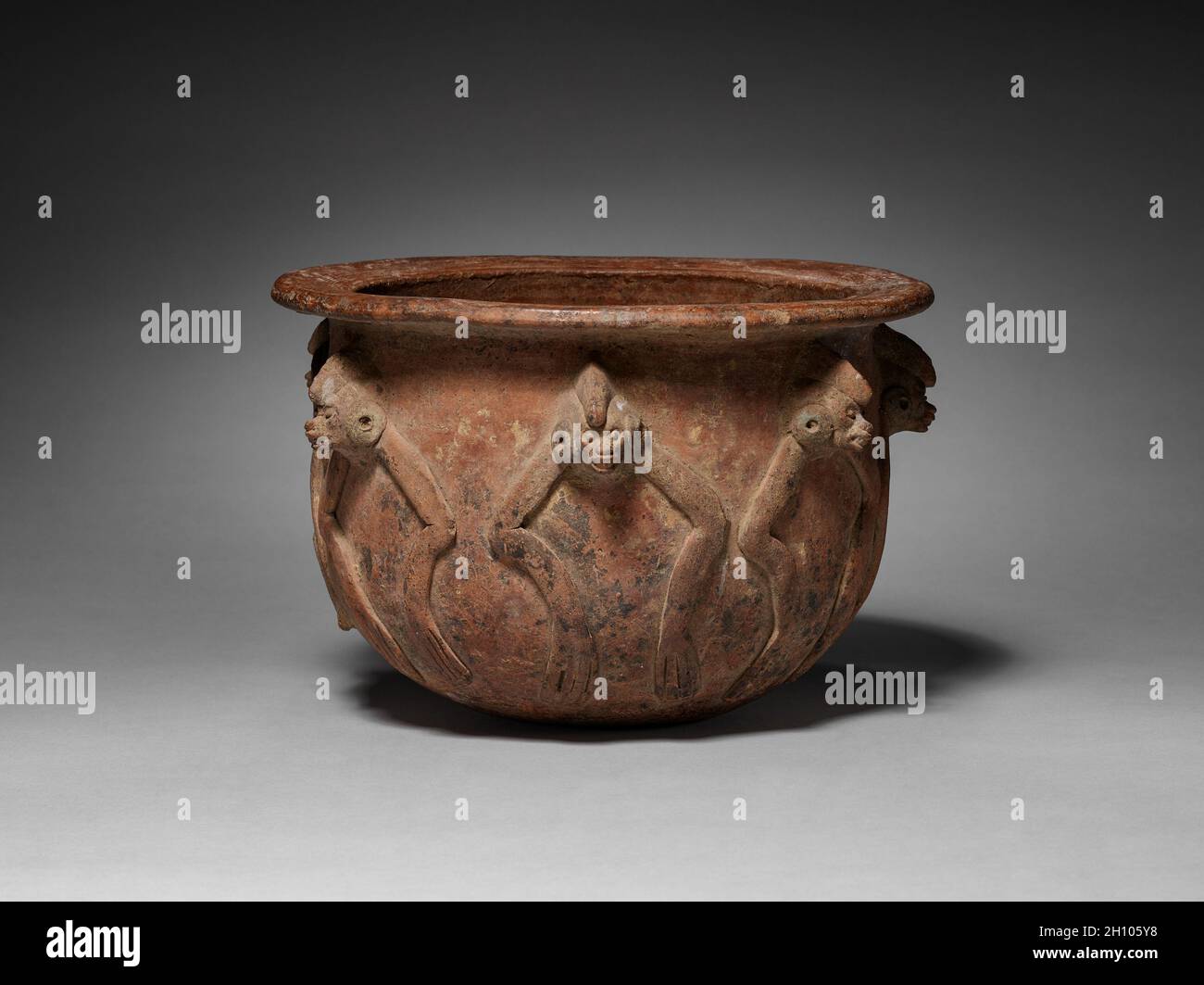 Incense Burner, 600-1000. Guatemala, Quiché, San Juan Cotzal, Maya, 7th ...