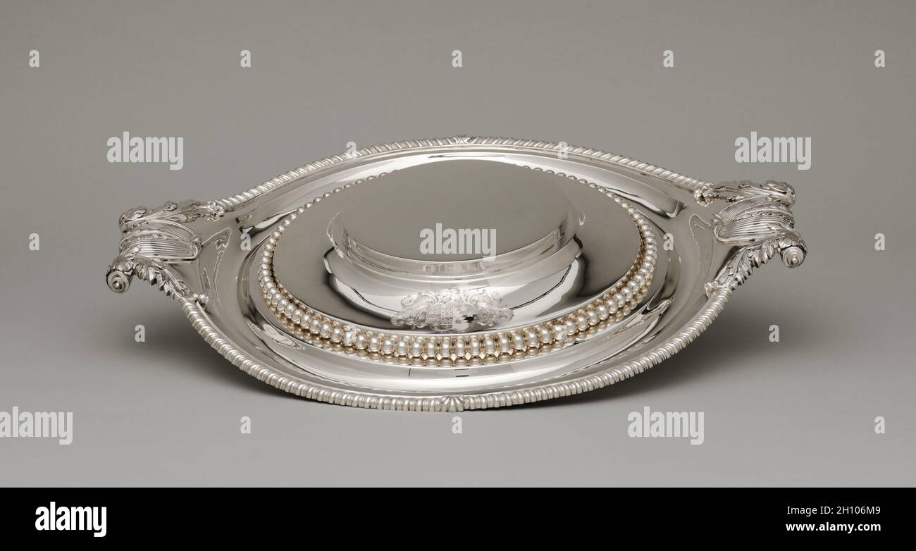 Stand for Covered Tureen, 1812. Paul Storr (British, 1771-1844). Silver ...