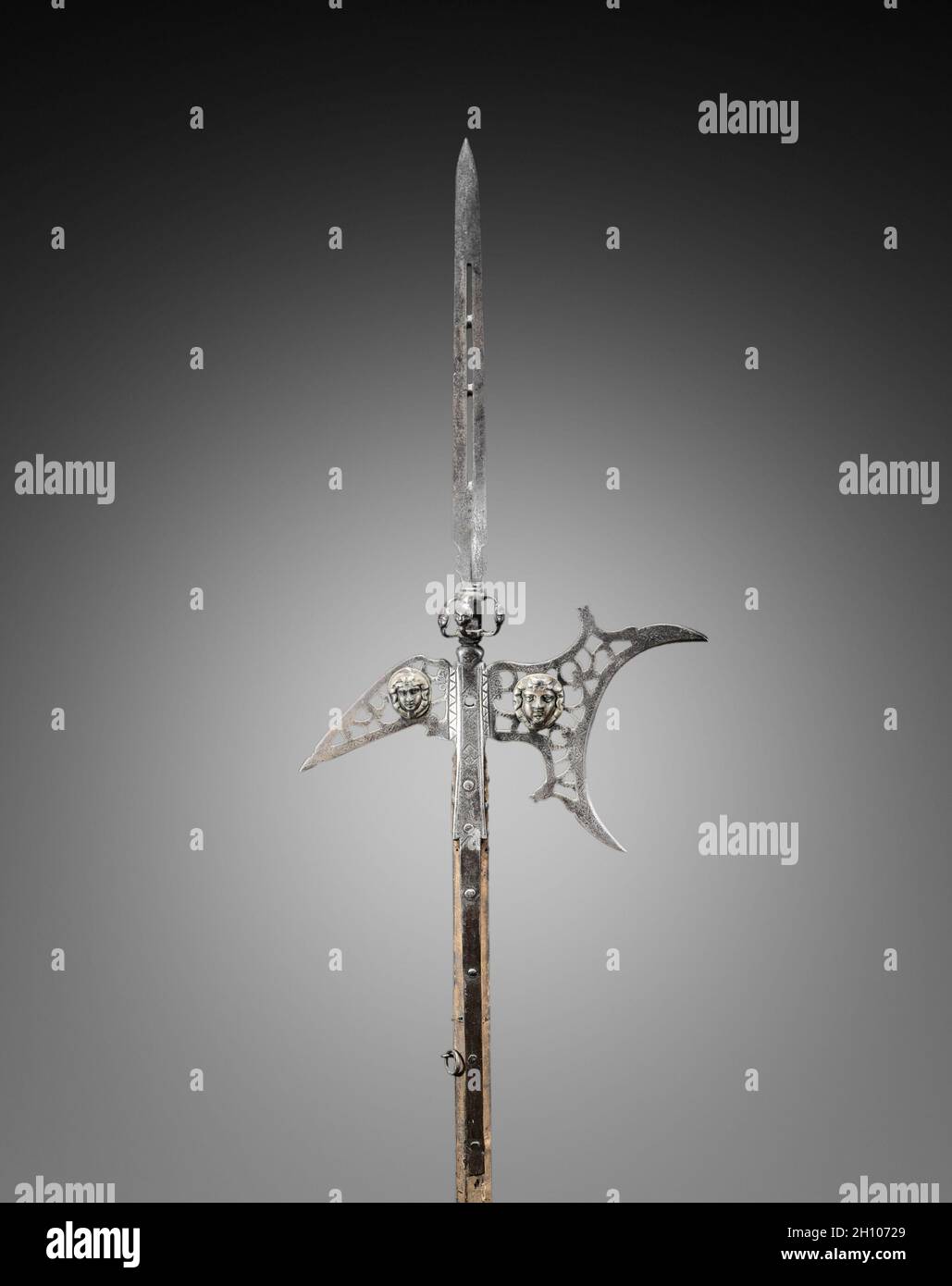 Halberd, c. 1600–25. France, early 17th century. Steel, pierced ...
