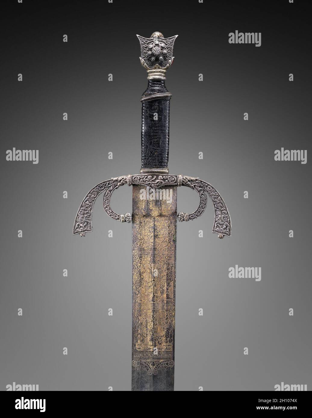 Parade Sword, c. 1500–25. Italy, Ferrara, early 16th Century. Steel ...