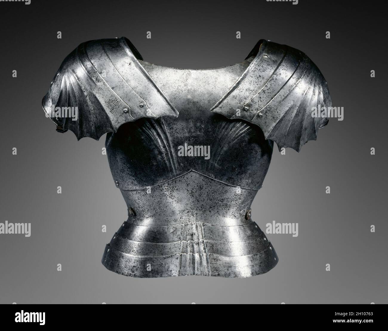 Gothic Backplate, c. 1475–1500. Germany, late 15th Century. Steel ...