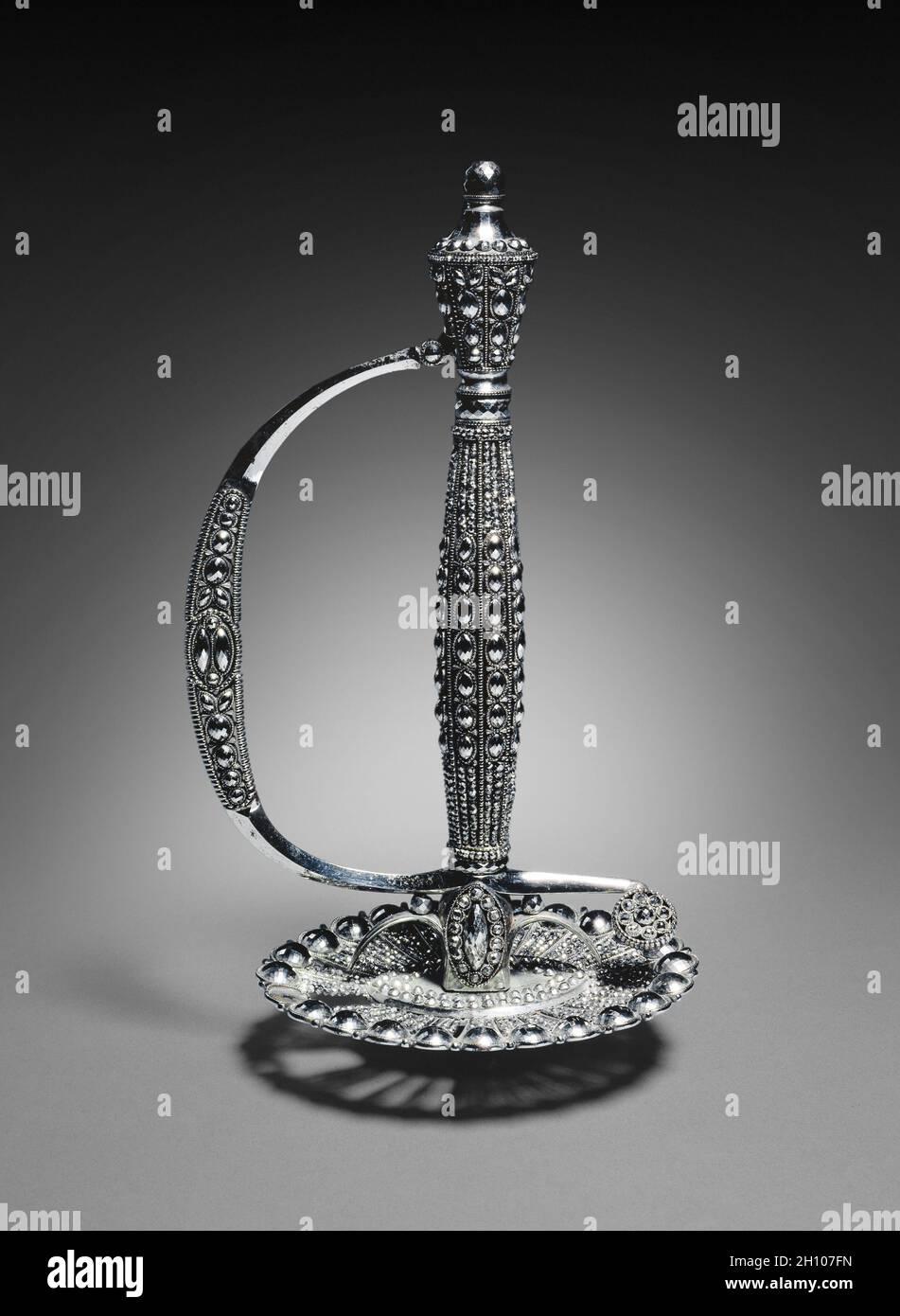 Hilt from a Court Sword, c. 1790-1800. England, late 18th Century ...