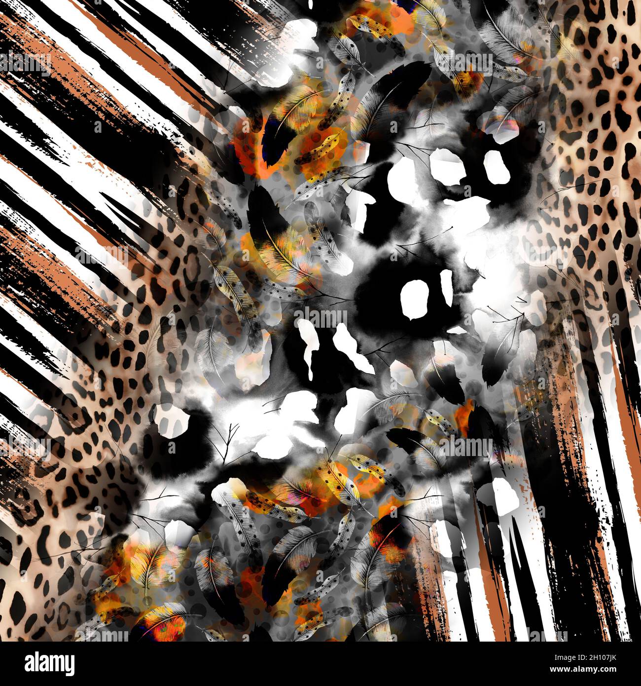 colorful textile print patterns, pillow designs Stock Photo - Alamy