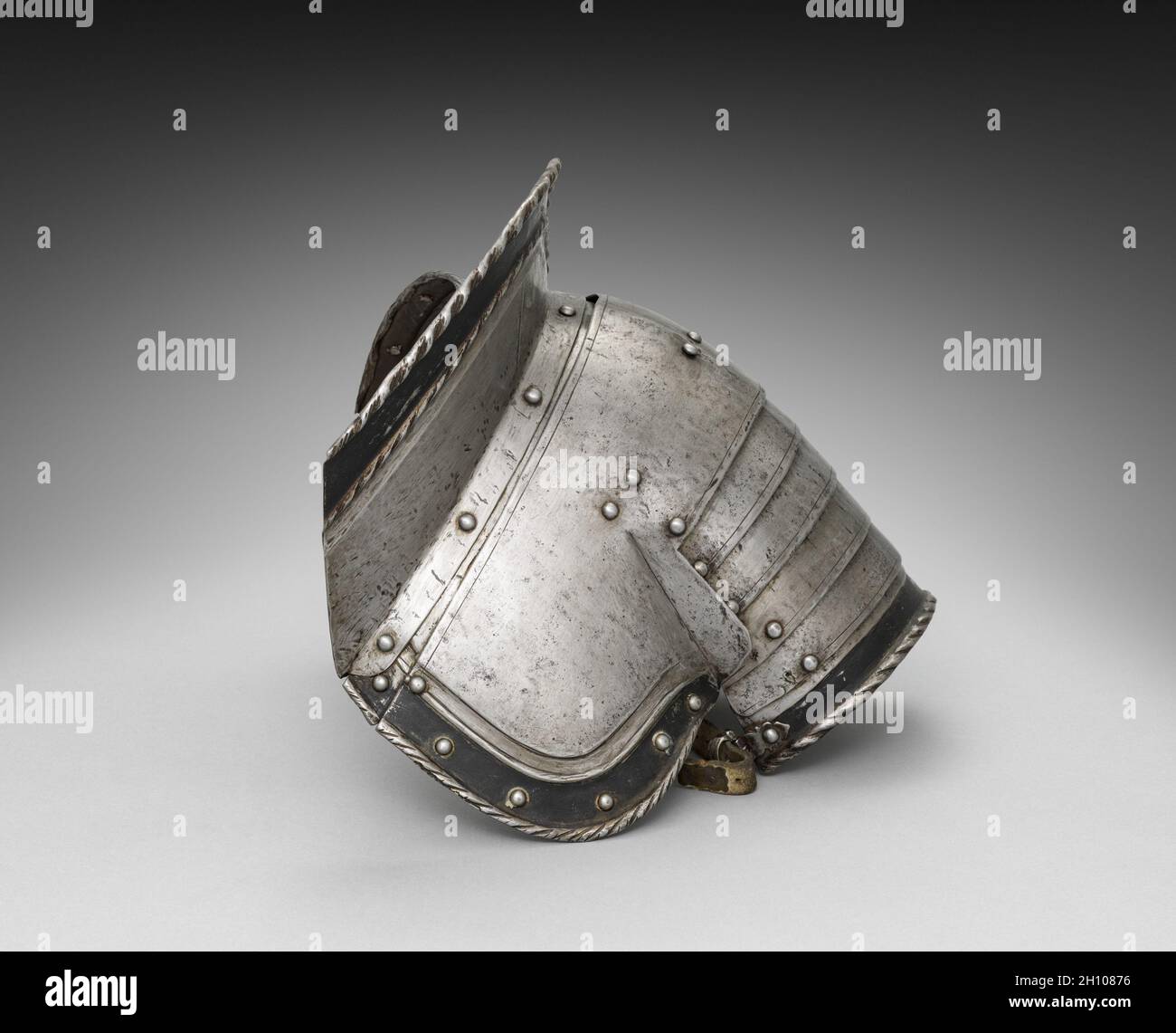 Left Pauldron with Guard Brace, 1801-1900. Germany, 19th century. Steel ...