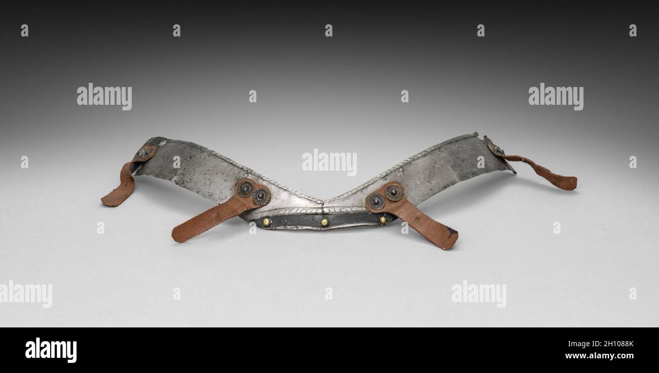 Fauld, c.1550-1570. Germany, 16th century. Iron, steel, leather and ...