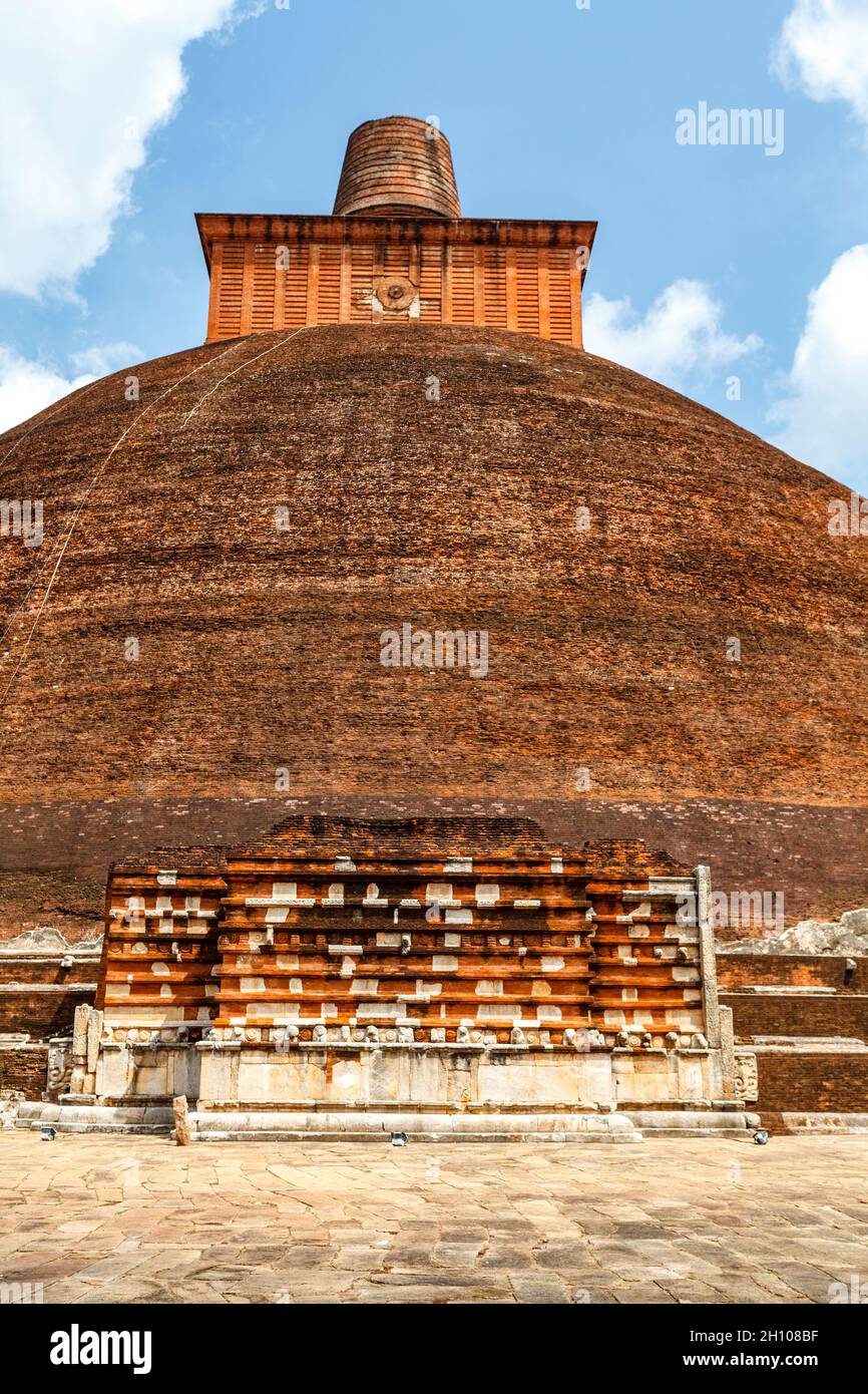 The Abhayagiri Dagoba is a Buddhist shrine in the UNESCO-listed ancient ...