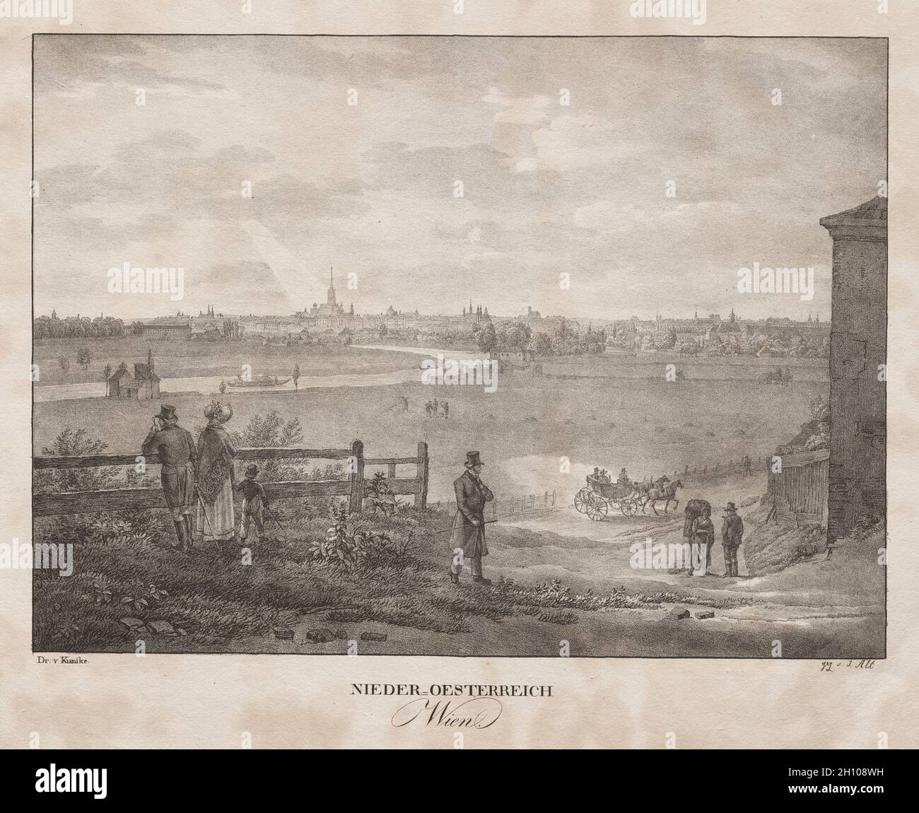 Nieder-oesterreich, Stadt Wien. Jakob Alt (Austrian, 1789-1872 ...