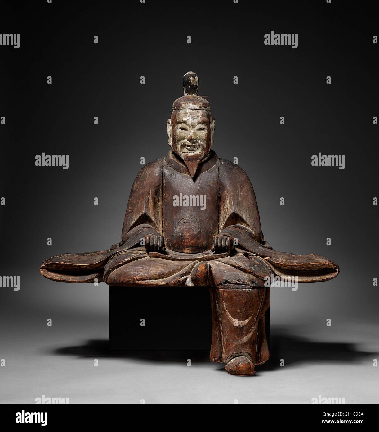 One of a Pair of Guardian Figures (Zuishin), c. 1560-1625. Japan ...