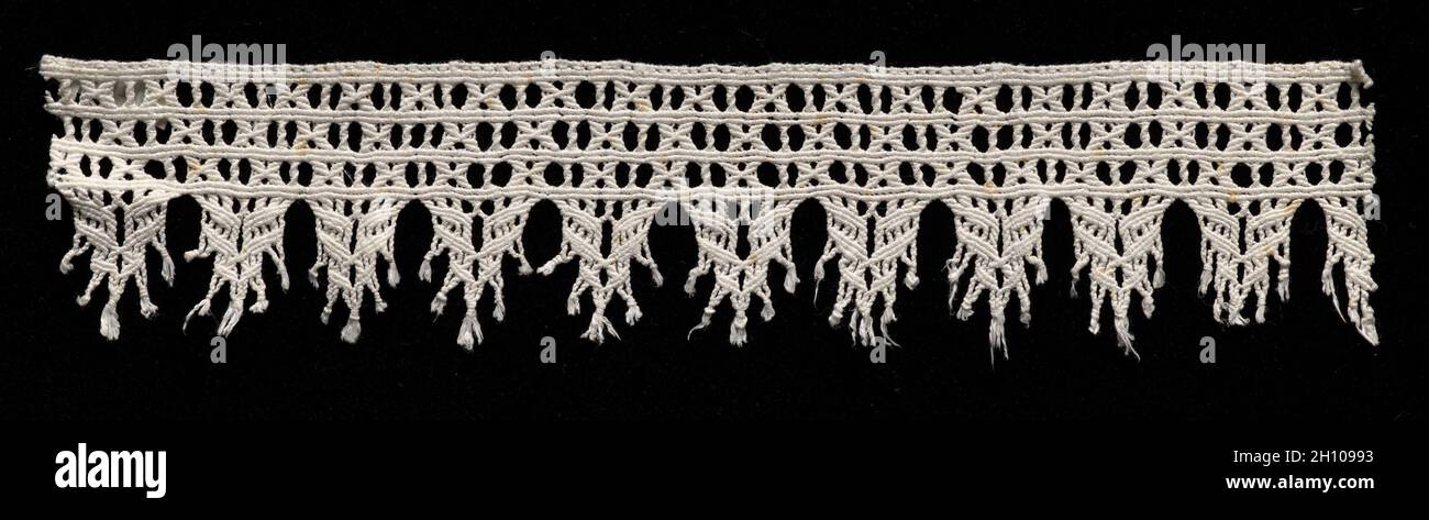 Edging and Points, 16th century. Italy, 16th century. Knotted lace ...