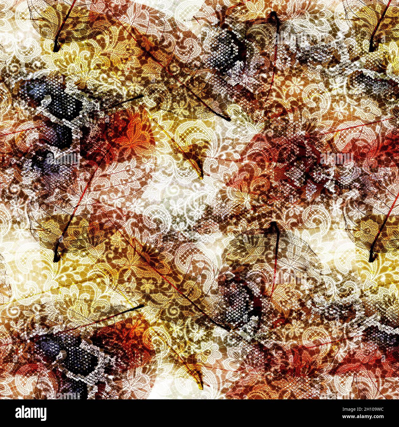 colorful textile print patterns, pillow designs Stock Photo - Alamy