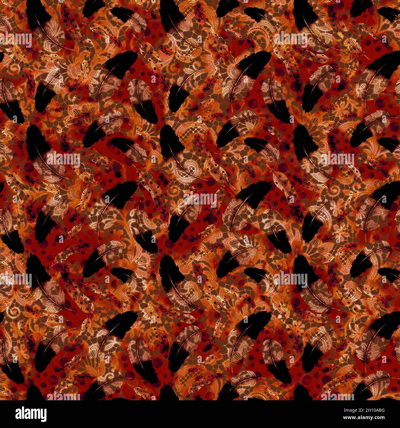 colorful textile print patterns, pillow designs Stock Photo - Alamy