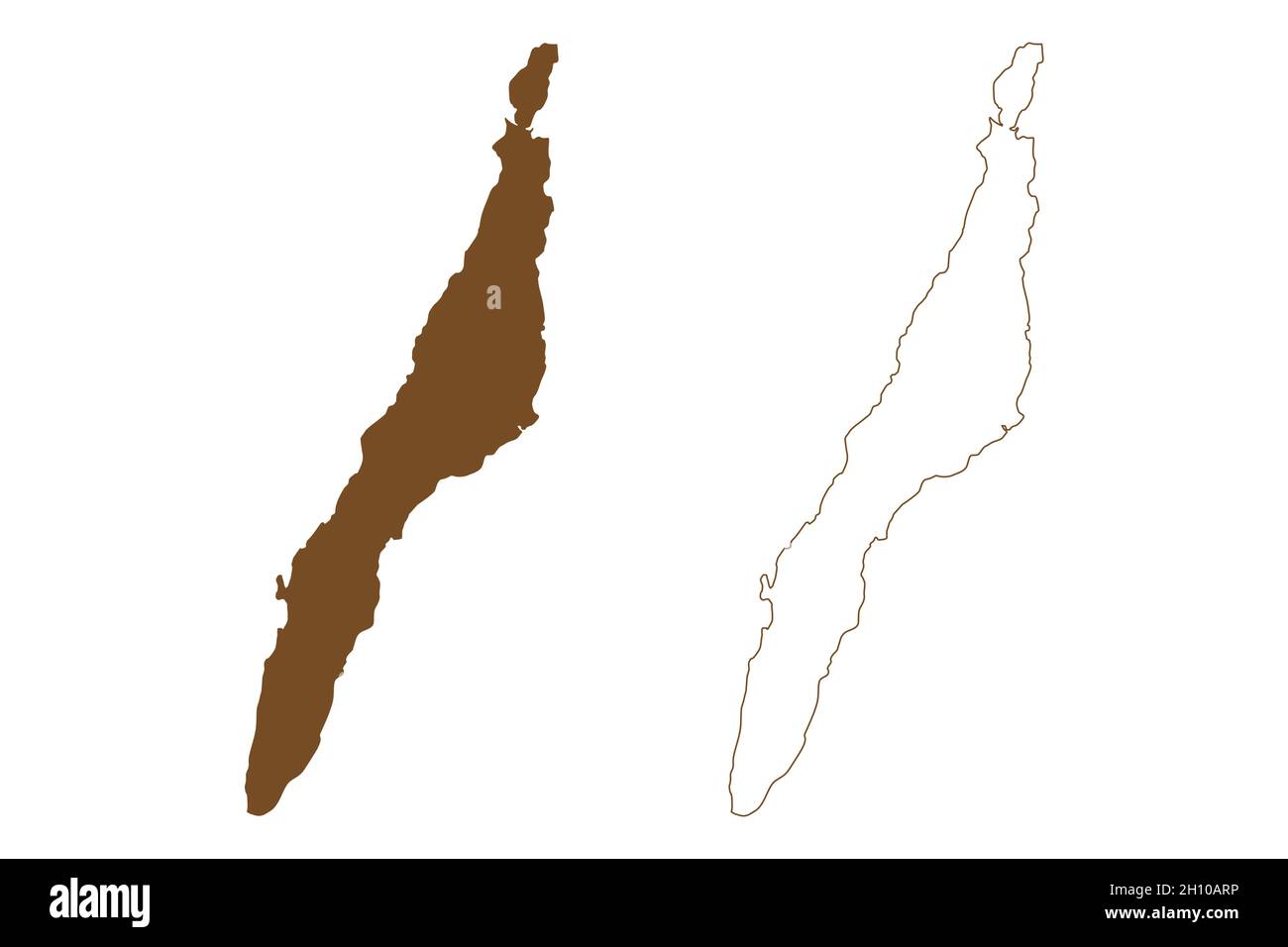Cebu map Stock Vector Images - Alamy