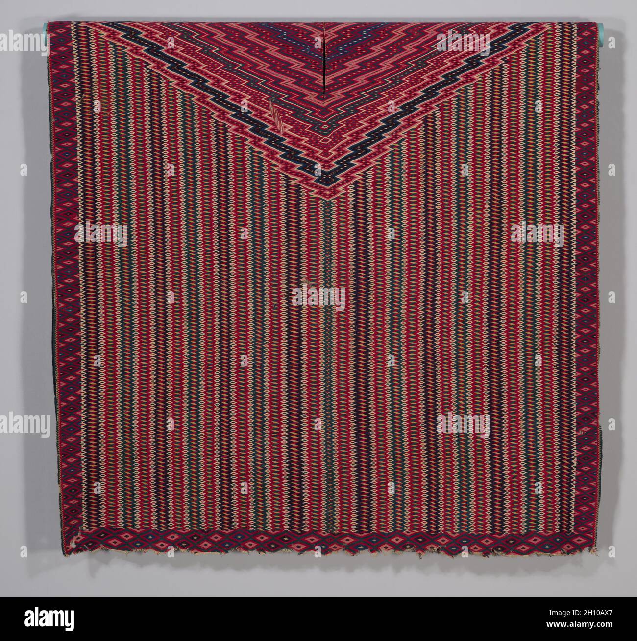 Saltillo Sarape, c. 1820–50. Mexico, Coahuila state, Saltillo Region ...