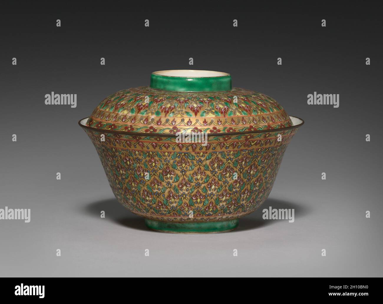 Chow Bowl, 1700s. Siam, 18th century. Porcelain; diameter: 21.6 cm (8 1 ...