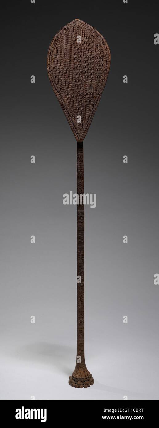 Ceremonial Paddle, 1800s. Polynesia, Ra'ivavae, Austral Islands, 19th ...