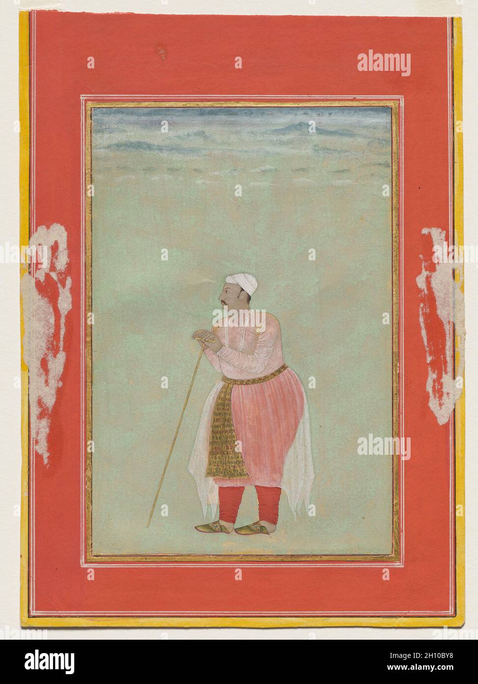 Portrait of Maharaja Rai Singh of Bikaner (reigned 1574–1612), c. 1610 ...