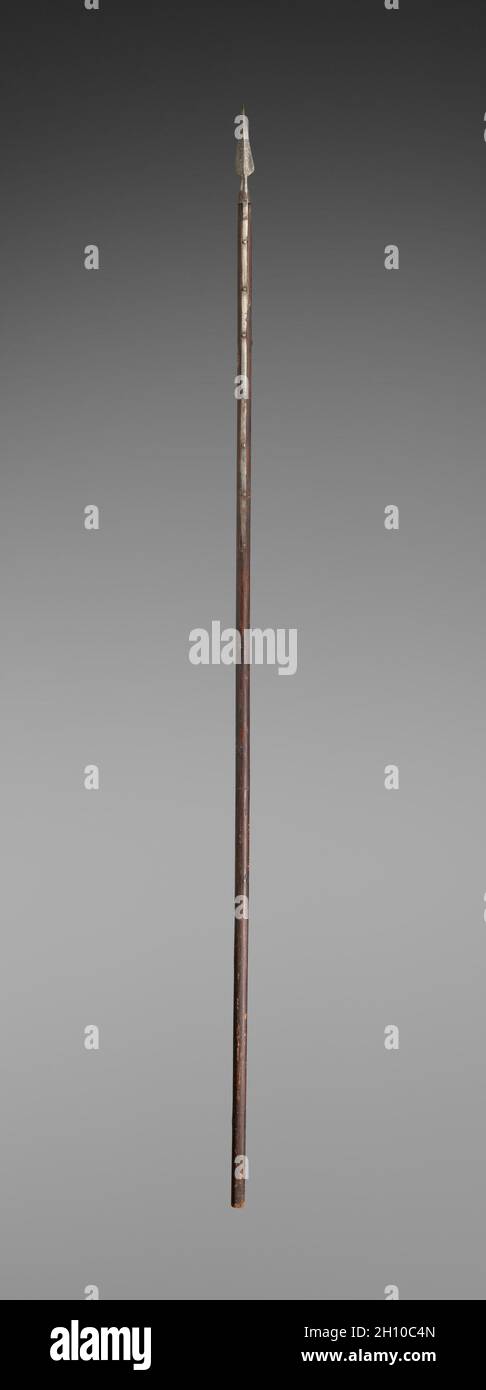 Pole, 1700s. Spain, 18th century. Wood Stock Photo - Alamy