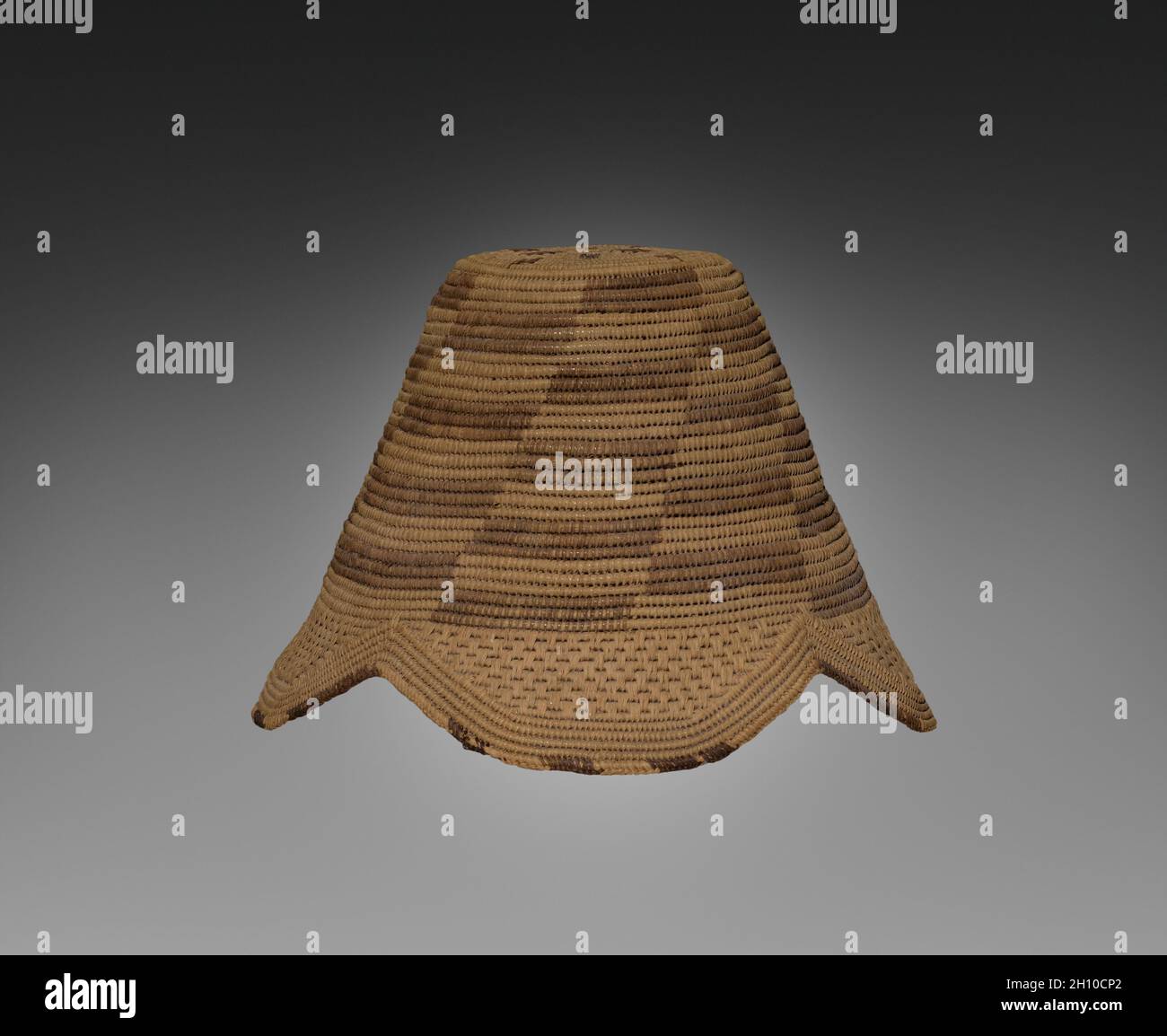 Hat (laket), Early 1900s. Africa, Democratic Republic of Congo, Kuba peoples, Early 20th century ...