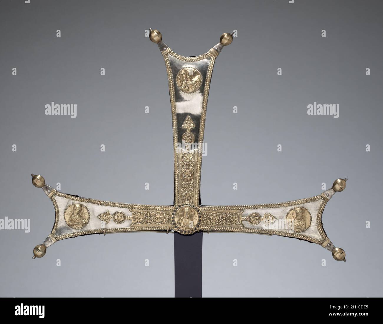 Fragment of a Processional Cross, c. 1050. Byzantium, Constantinople ...