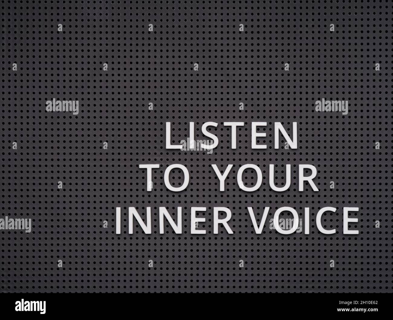 Listen word hi-res stock photography and images - Alamy