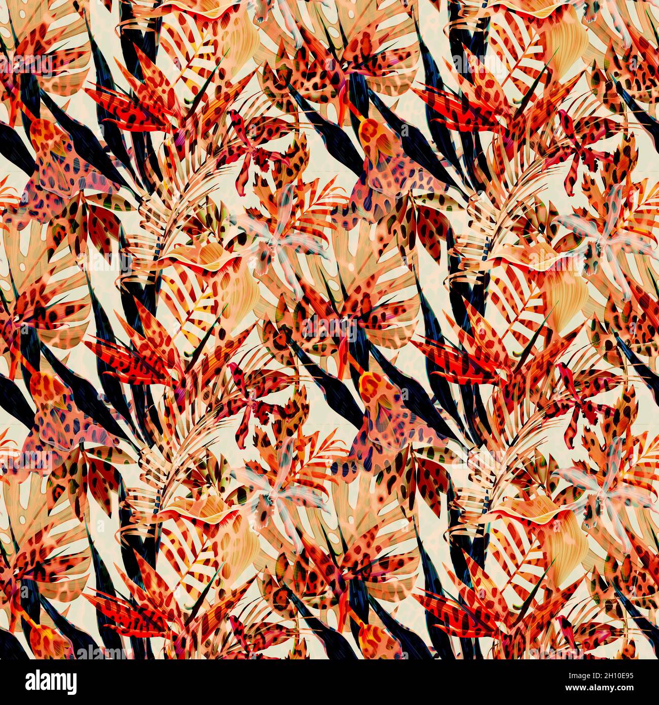 colorful textile print patterns, pillow designs Stock Photo - Alamy