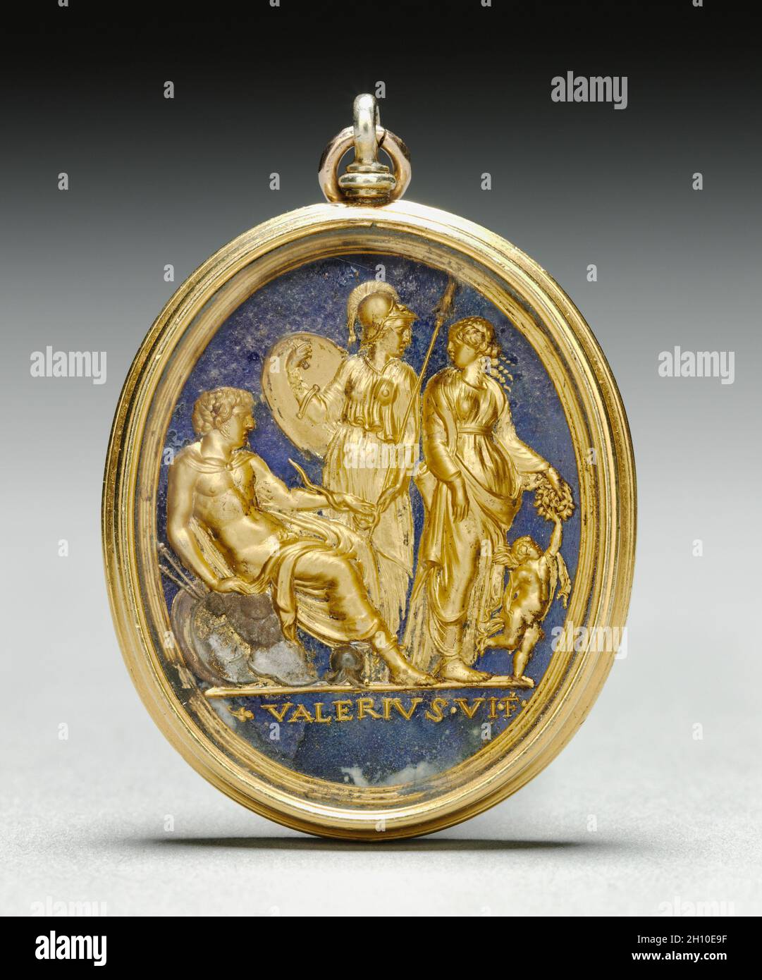 Mars, Minerva, Venus, and Cupid, early 1500s. Valerio Belli (Italian, c ...