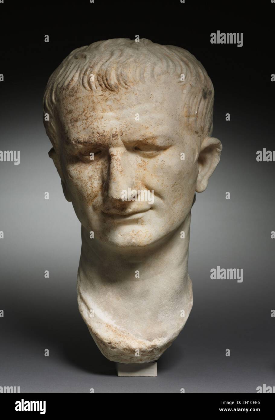 Portrait Head of Emperor Vespasian, Recut from Head of Nero, AD 64-79 ...