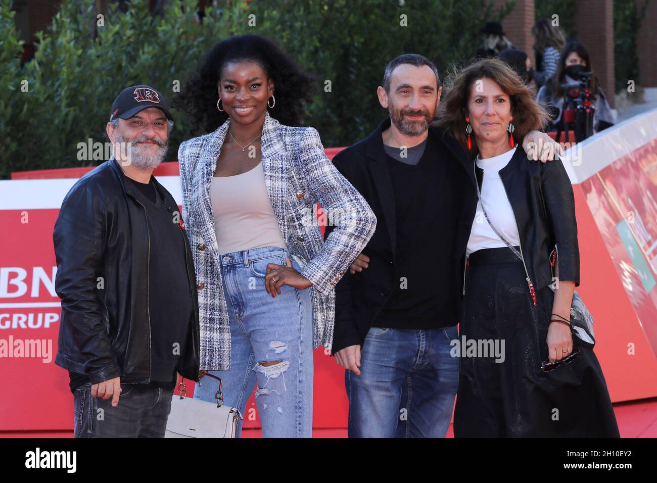 Rome, Italy. 15th Oct, 2021. Roma Cinema Fest 2021, Rome Film Fest, Red ...