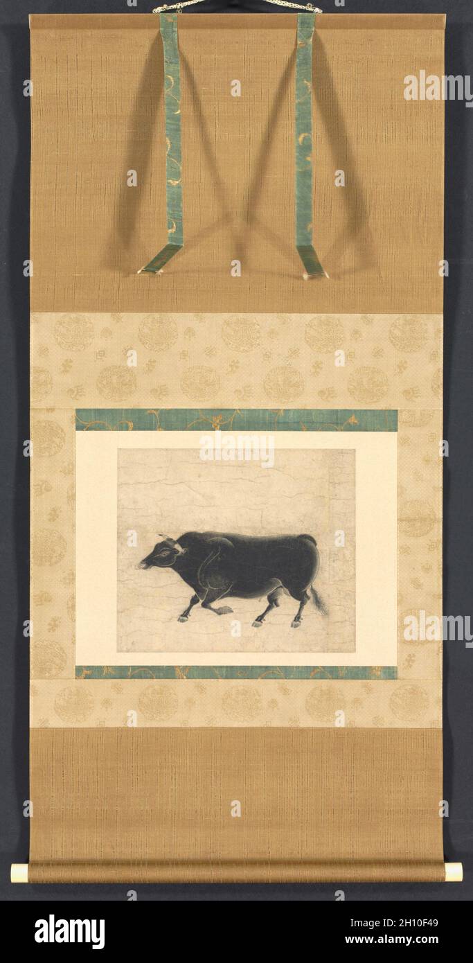 Swift Bull from the Ten Swift Bulls, late 1200s-early 1300s. Japan ...