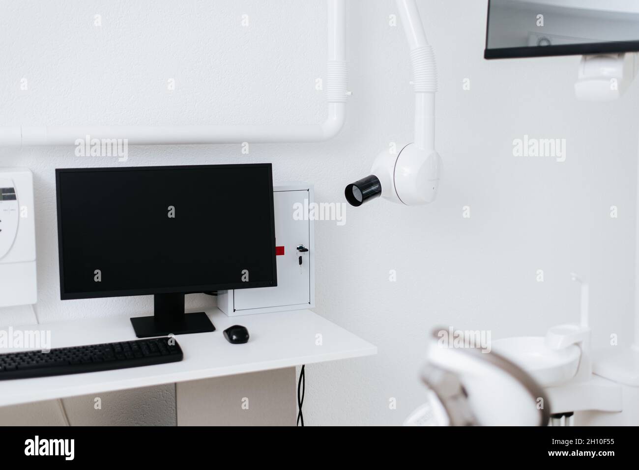 Doctor's office with medical instruments Stock Photo - Alamy