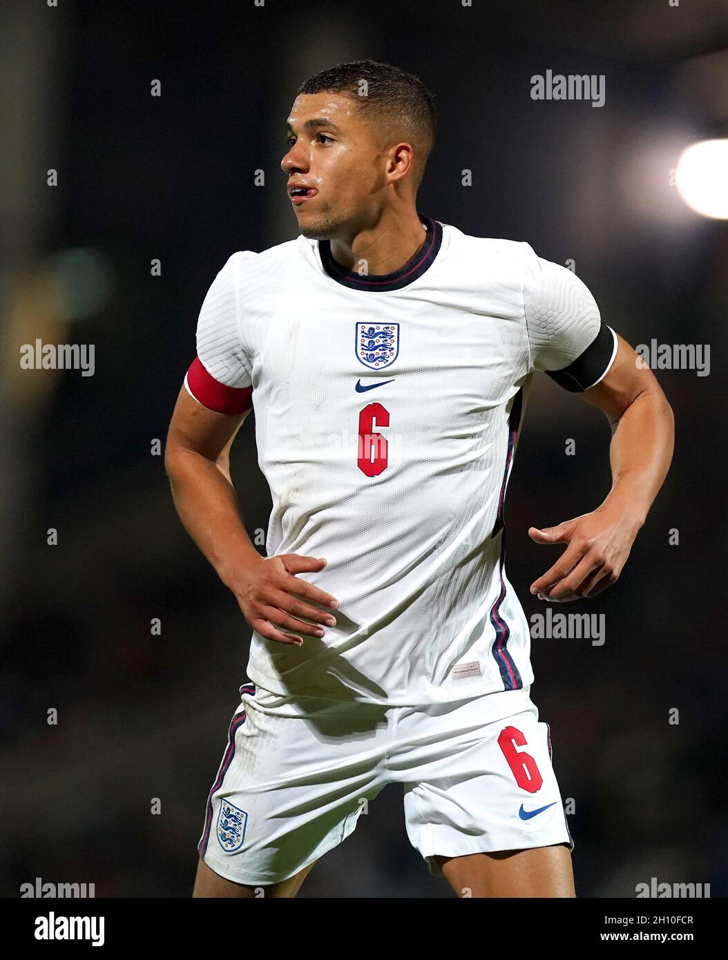 England's Nathan Wood during the U20 International Friendly at the ...