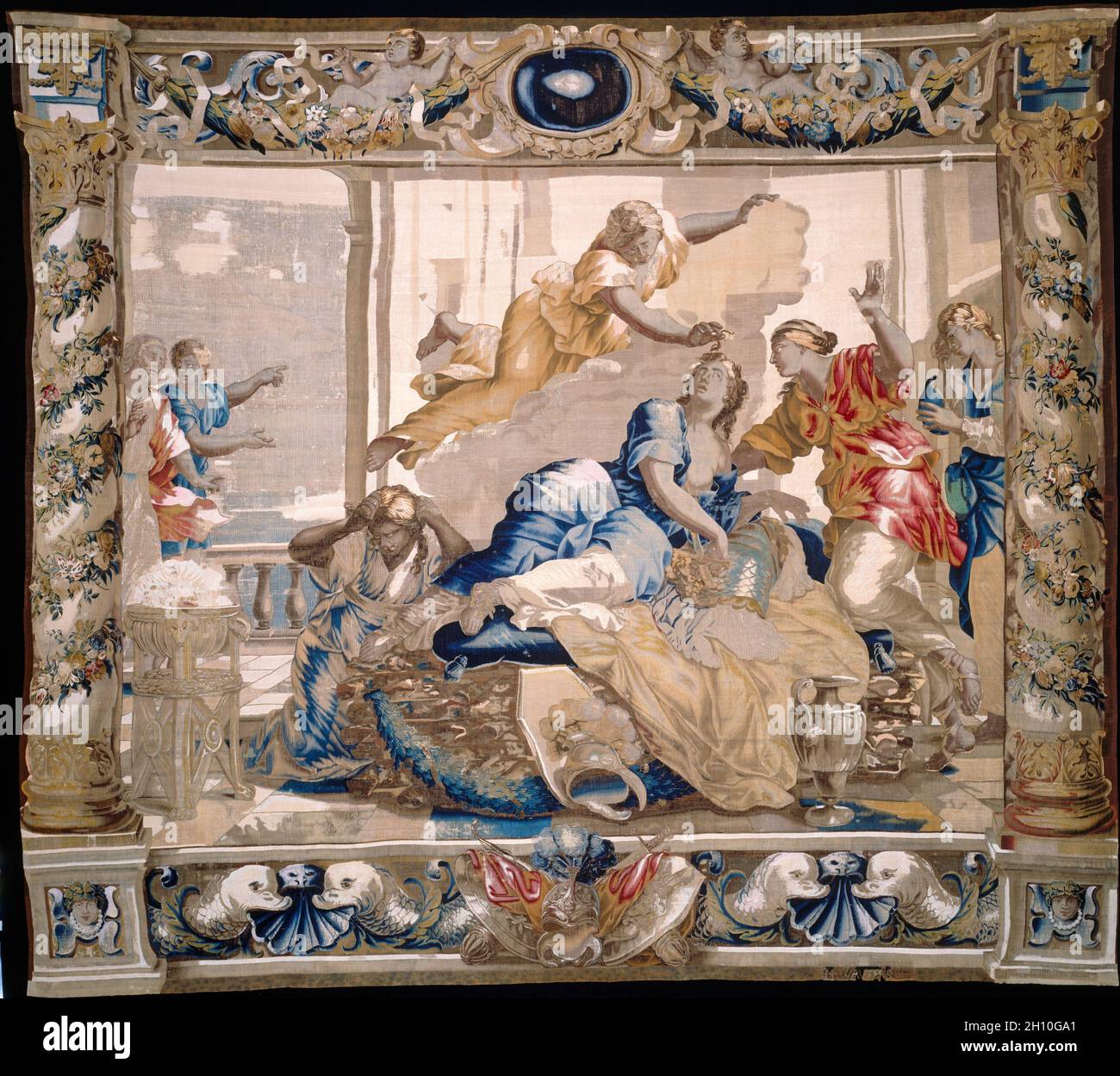 The Death of Dido, 1679. Giovanni Francesco Romanelli (Italian, 1610 ...