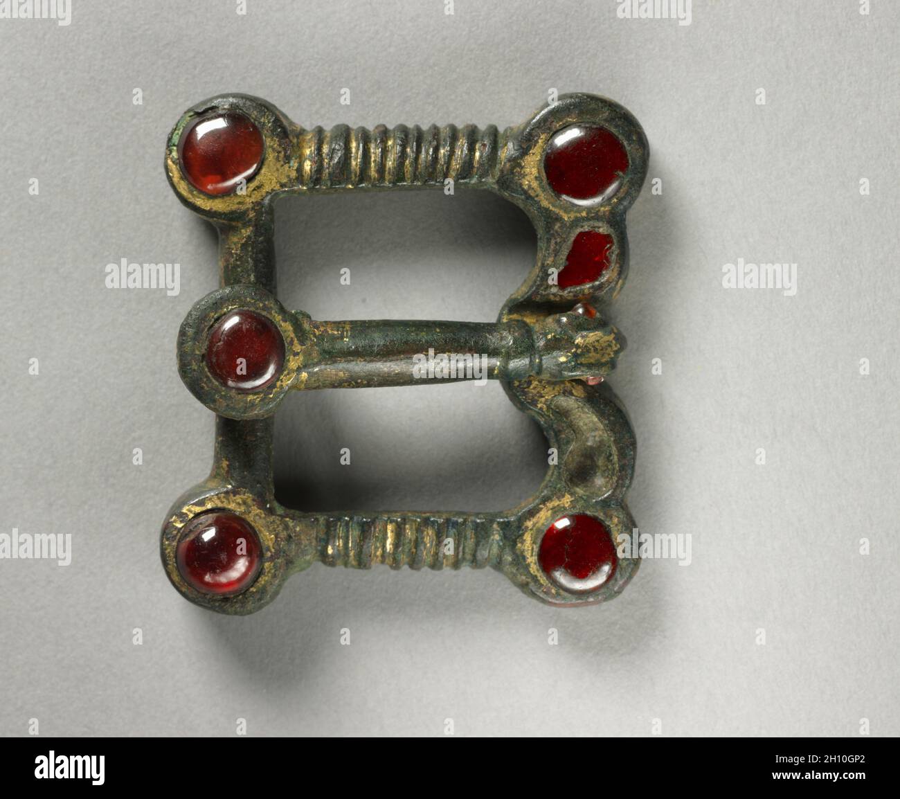 Buckle with Animal-Shaped Thorn and Belt Plate, AD 400s. Sarmato-Gothic ...