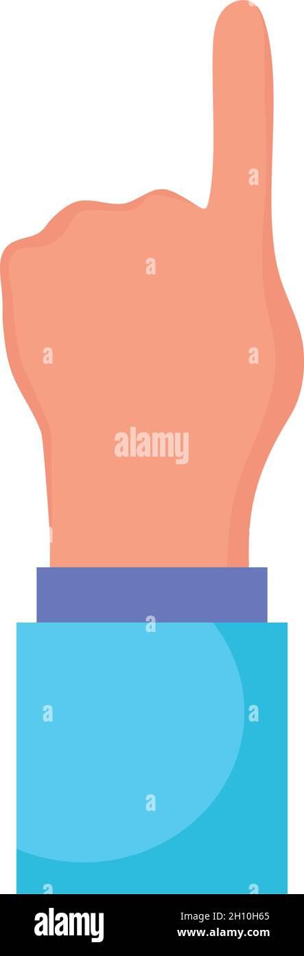 hand pointing upwards Stock Vector Image & Art - Alamy